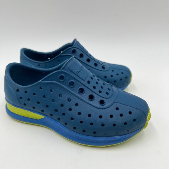 Native Shoes | Shoes | Native Shoes Boys Toddler Blue Robbie Sugarlite ...